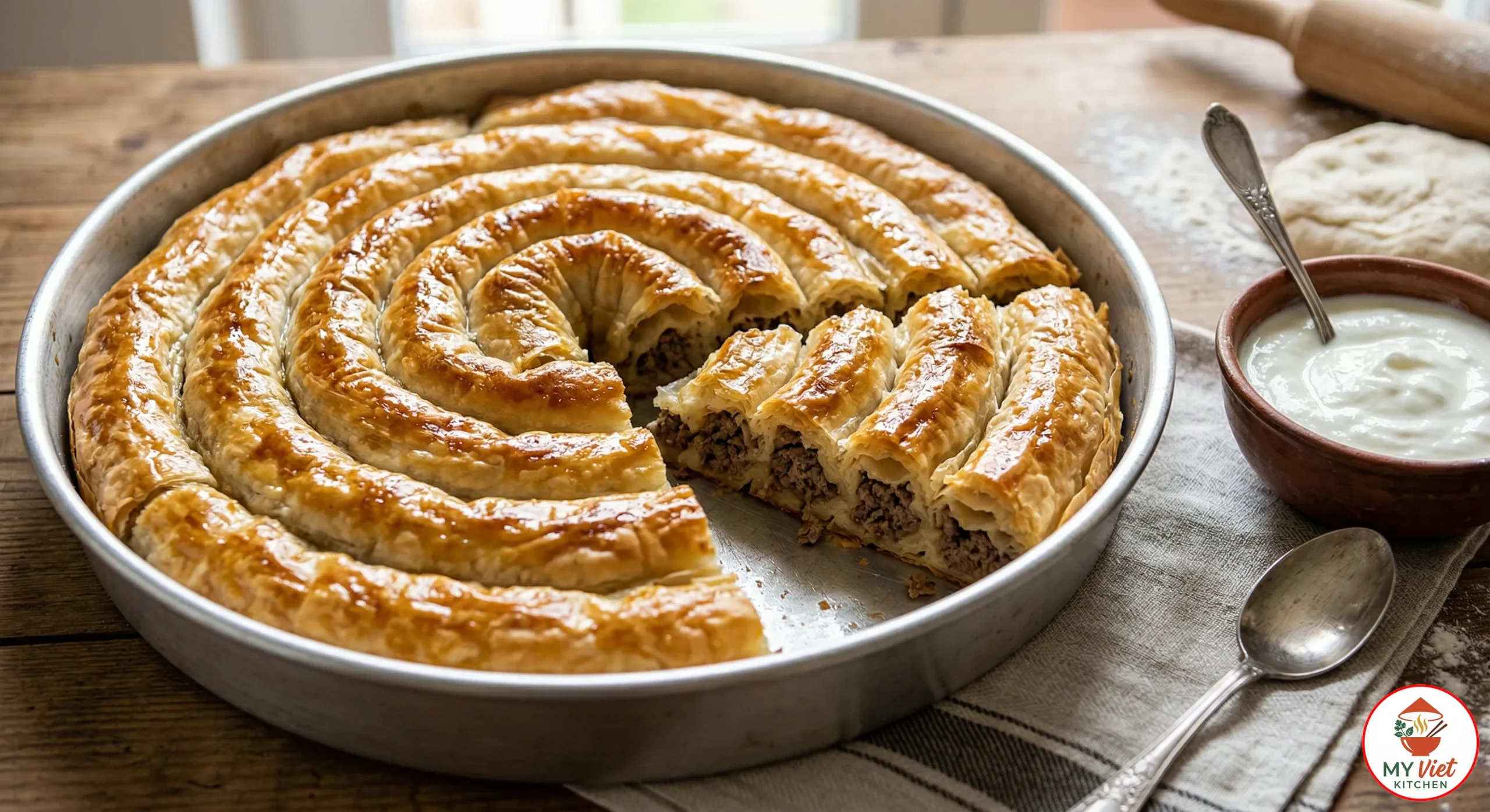 Burek Recipe: Authentic Balkan Filled Pastry